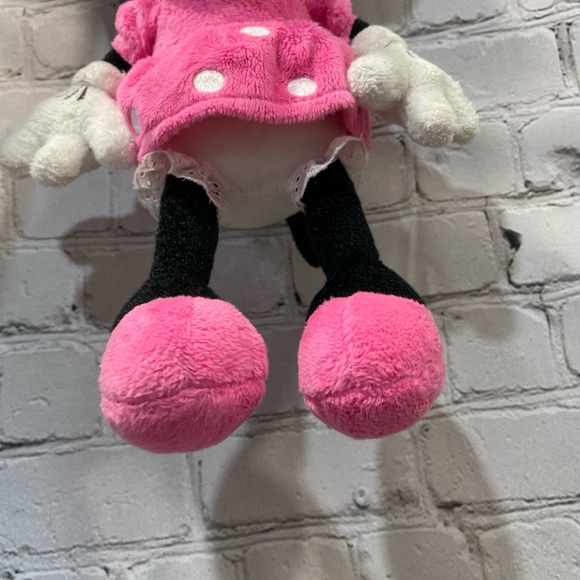 Disney | Toys | Disney Stuffed Mini Mouse Pink 4inch | Poshmark